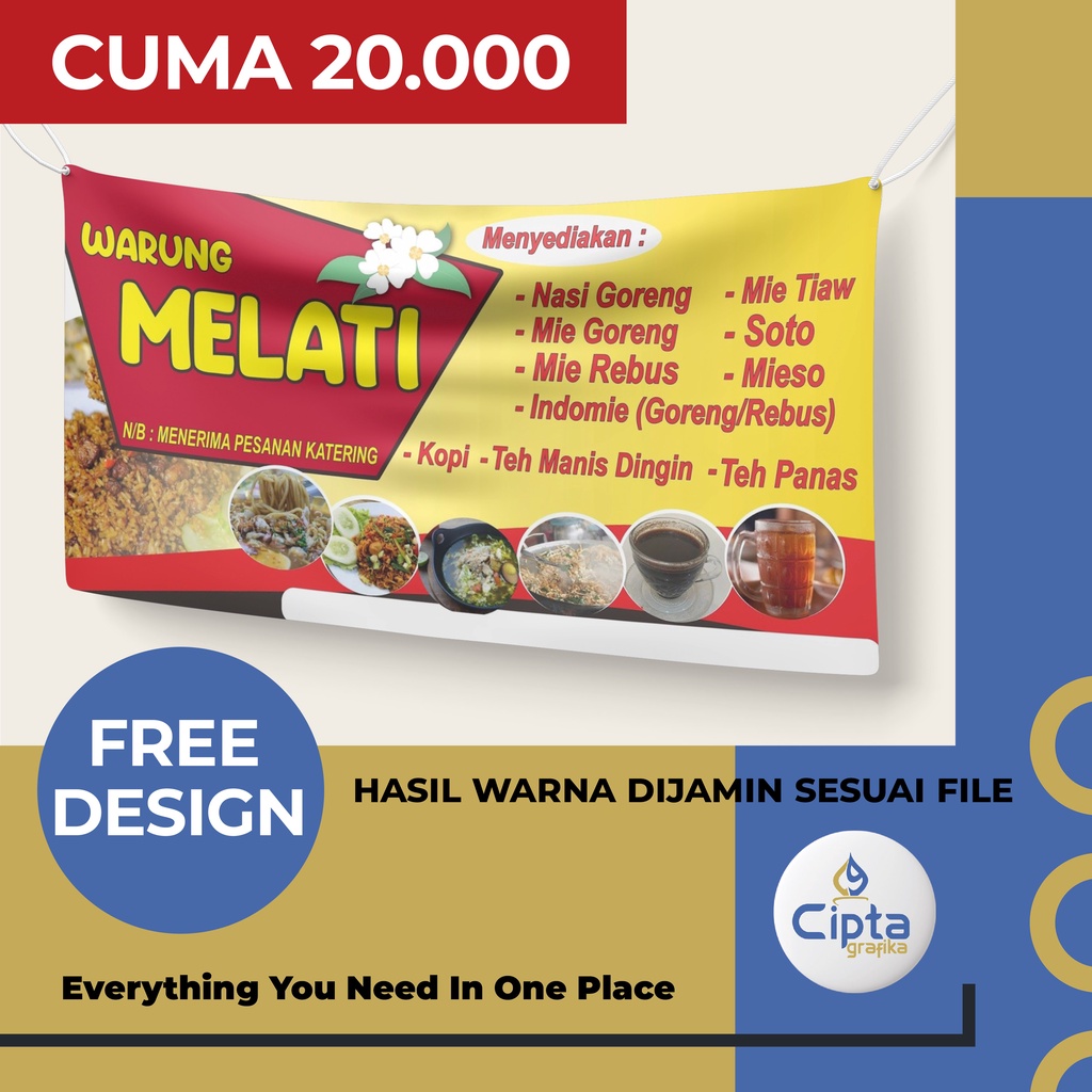 Jual CETAK SPANDUK / BANNER / BACKDROP / BALIHO FREE DESAIN - DESIGN MURAH TAPI BERKUALITAS ...