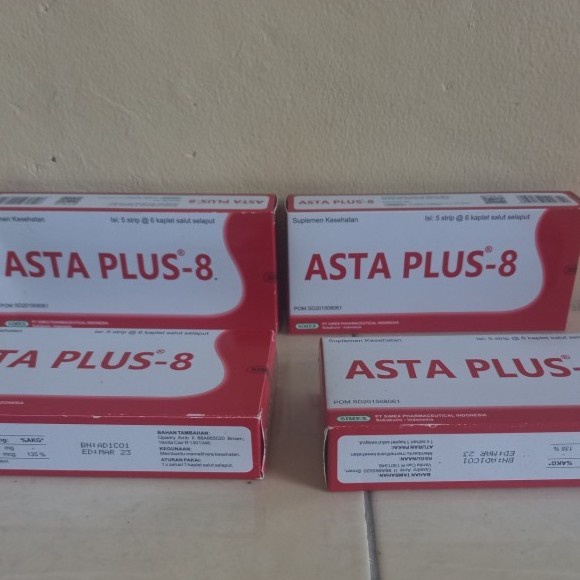 Jual ASTA PLUS 8 Asta plus 8 asta plus 8 Kaplet- Daya Tahan Tubuh//ASTA ...