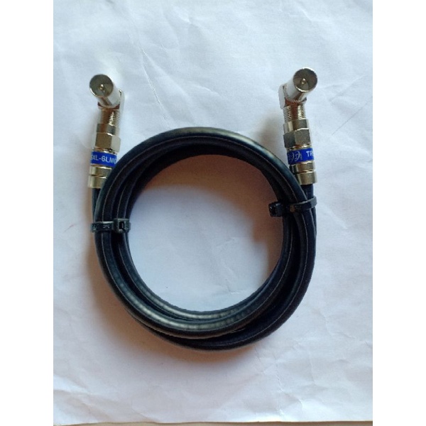 Jual KABEL ANTENA TV JACK MALE L TO MALE L+ KONEKTOR PCT TRSX L-6 LMG COMPRESSION 1 METER ...