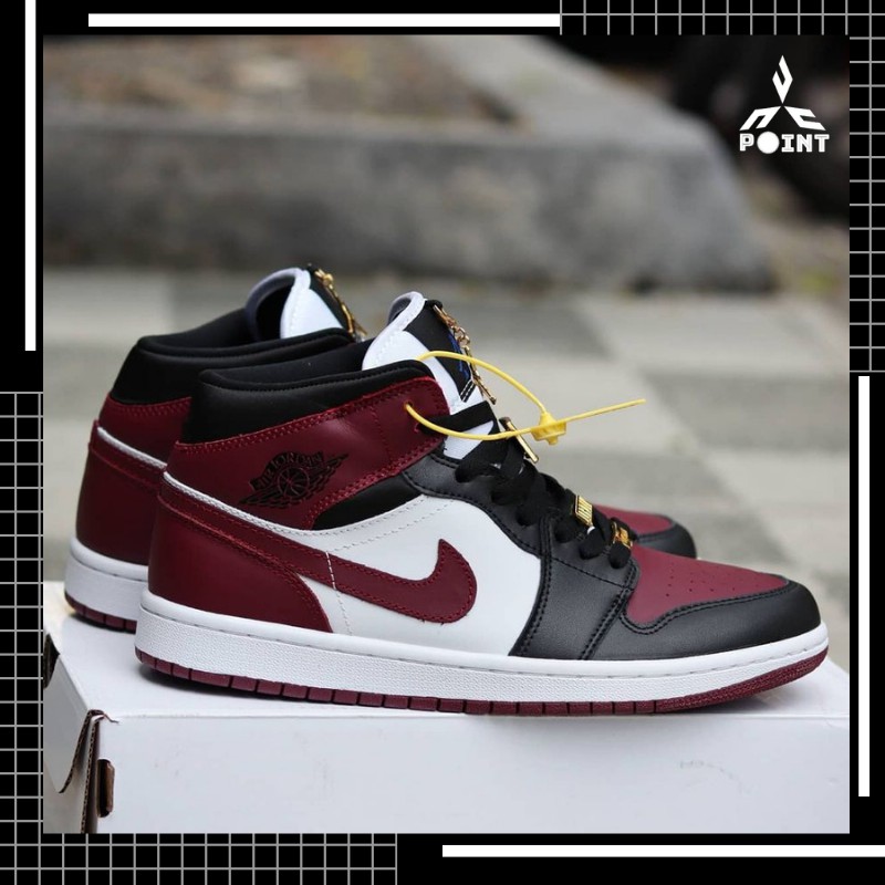 Jual Sepatu Sneakers Jordan 1 Mid Beetroot (BNIB) | Shopee Indonesia