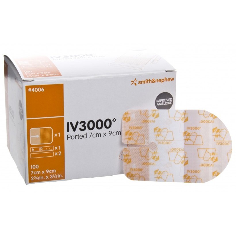 Jual OPSITE IV 3000 7 X 9 CM PLESTER INFUS CATETER KATETER TAHAN AIR ...