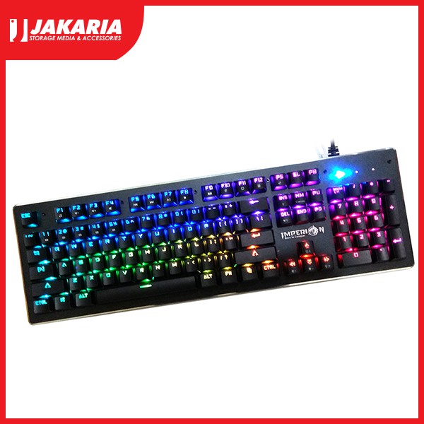 Jual Imperion Gaming Keyboard Mech 10 - Mechanical RGB Hitam | Shopee ...