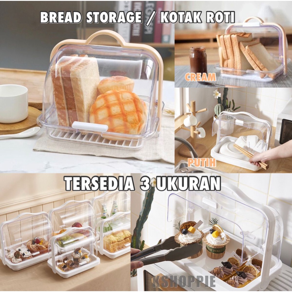 Jual Bread Storage / Penyimpanan Roti / Box Roti / Tempat Penyimpanan ...