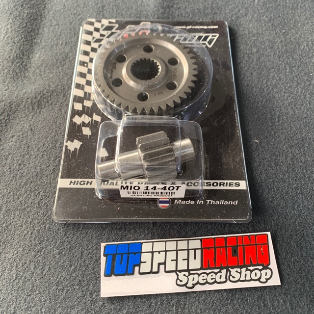 Jual GEAR GIR GIGI RASIO GF RACING UKURAN 14/40T FOR MATIC YAMAHA MIO ...