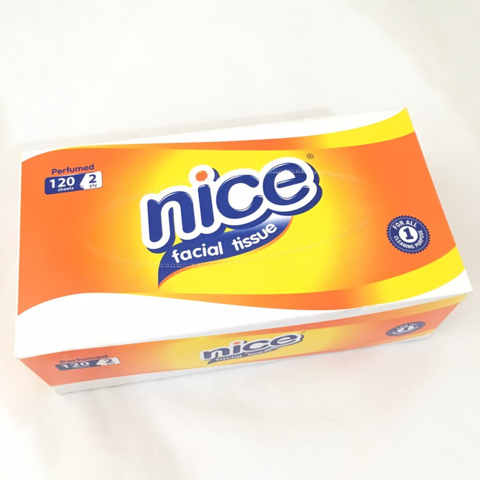 Jual Nice Facial Tissue Box 120 sh Tisu Wajah Kotak | Shopee Indonesia