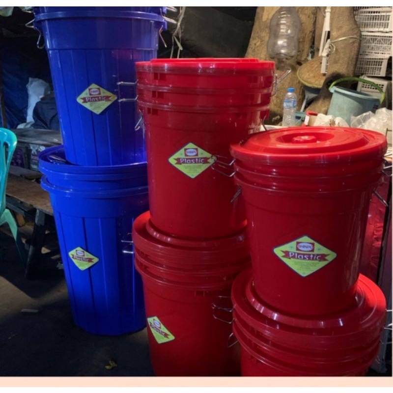 Jual Ember Plastik Shinpo Besar Ukuran 30 L,40 L, 50L,60L,80L ,120 L ...