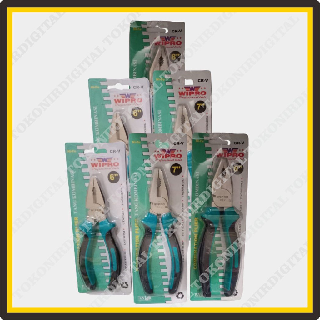 Jual TANG KOMBINASI 6 INCH / TANG KOMBINASI 7 INCH / TANG KOMBINASI 8 INCH WIPRO MURAH ...