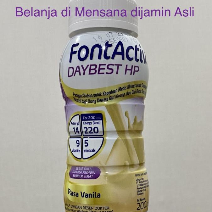 Jual FontActiv HpHc susu Fresubin nutrisi tinggi kalori protein isi 4 ...