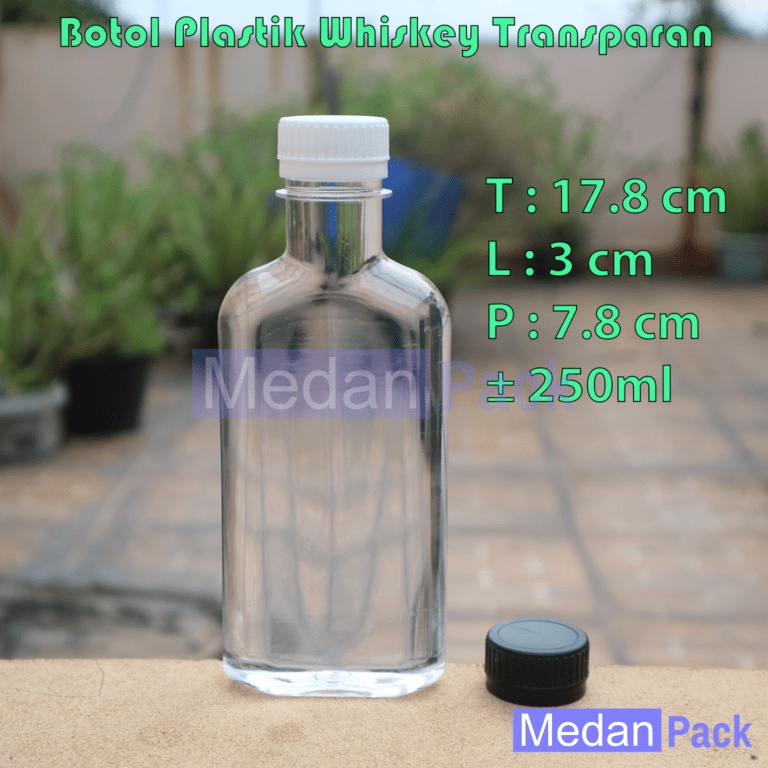 Jual Botol Plastik Whiskey 250 ml per 189 pcs | Shopee Indonesia