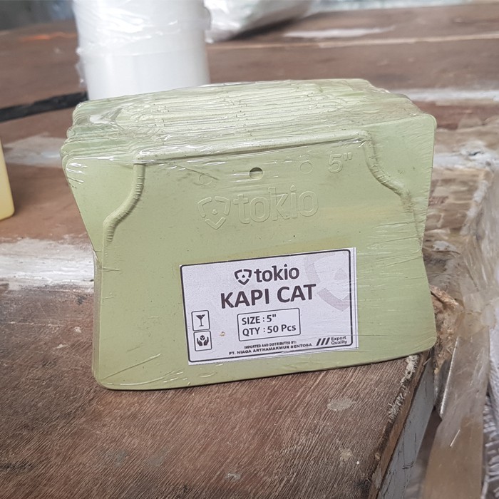 Jual KAPI CAT TOKIO PVC 5" ( ISI 50 PCS) | Shopee Indonesia