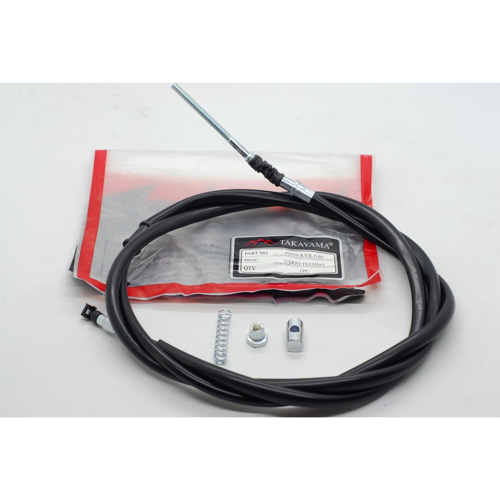 Jual [Orisinil & Baru] Kabel Rem Belakang Cable Brake CBS/Vario Techno ...