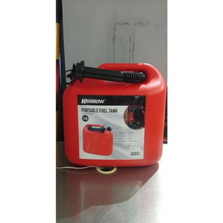 Jual jerigen bensin plastik isi 10 liter merk Krisbow | Shopee Indonesia
