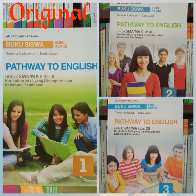 Jual Buku Siswa Pathway To English kelas X,XI,XII K13N | Shopee Indonesia