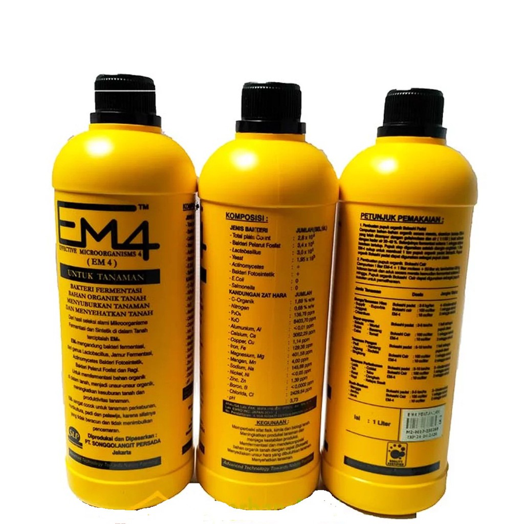 Jual 15 Pcs EM4 Pertanian 1 Liter (1 Dus) Indonesia|Shopee Indonesia