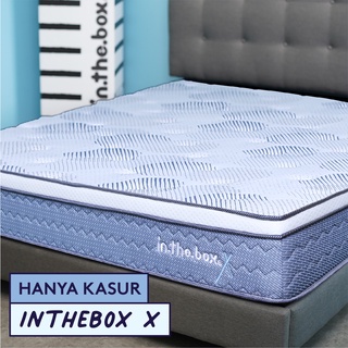Jual [PROMO] INTHEBOX X (Plush Top) Kasur Spring Bed | GRATIS Kasur Bed ...