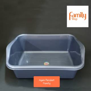 Baskom Plastik / Baskom Kotak / Bak Segi Silver Komet Star 301 | Shopee ...