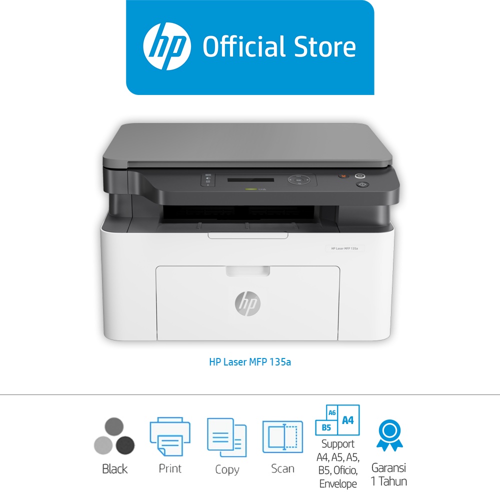 Jual HP Laser Printer MFP 135a | Shopee Indonesia