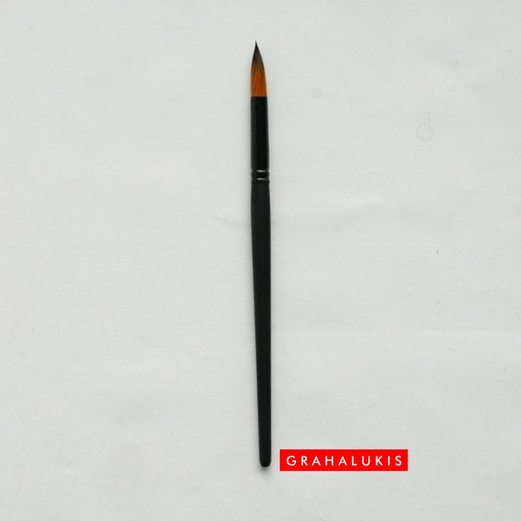 Kuas Round untuk Cat air / Cat Akrilik | Shopee Indonesia