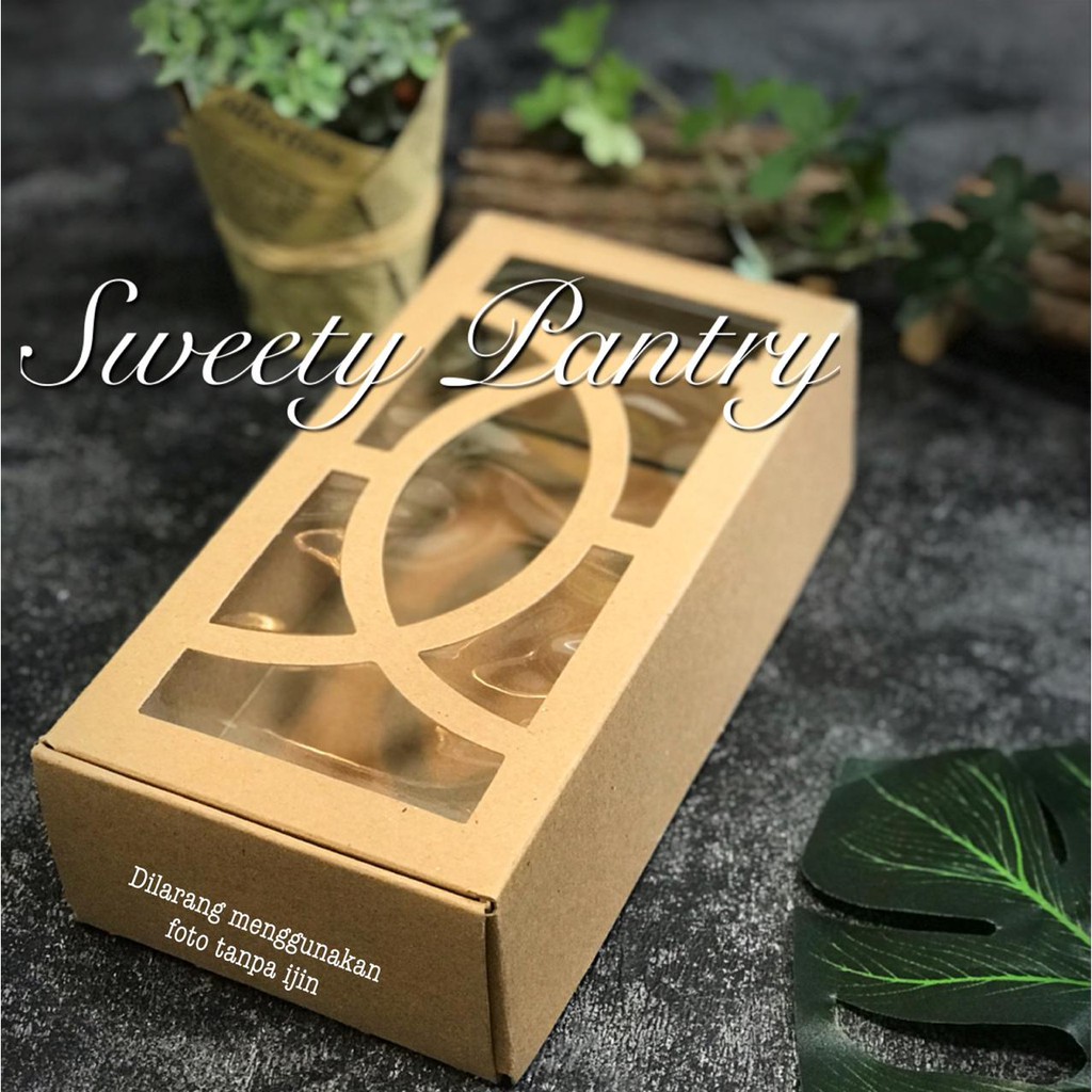 Jual CB241266 B - Dus Kue / Box Kue / Packaging Kue / Box toples Ukuran ...