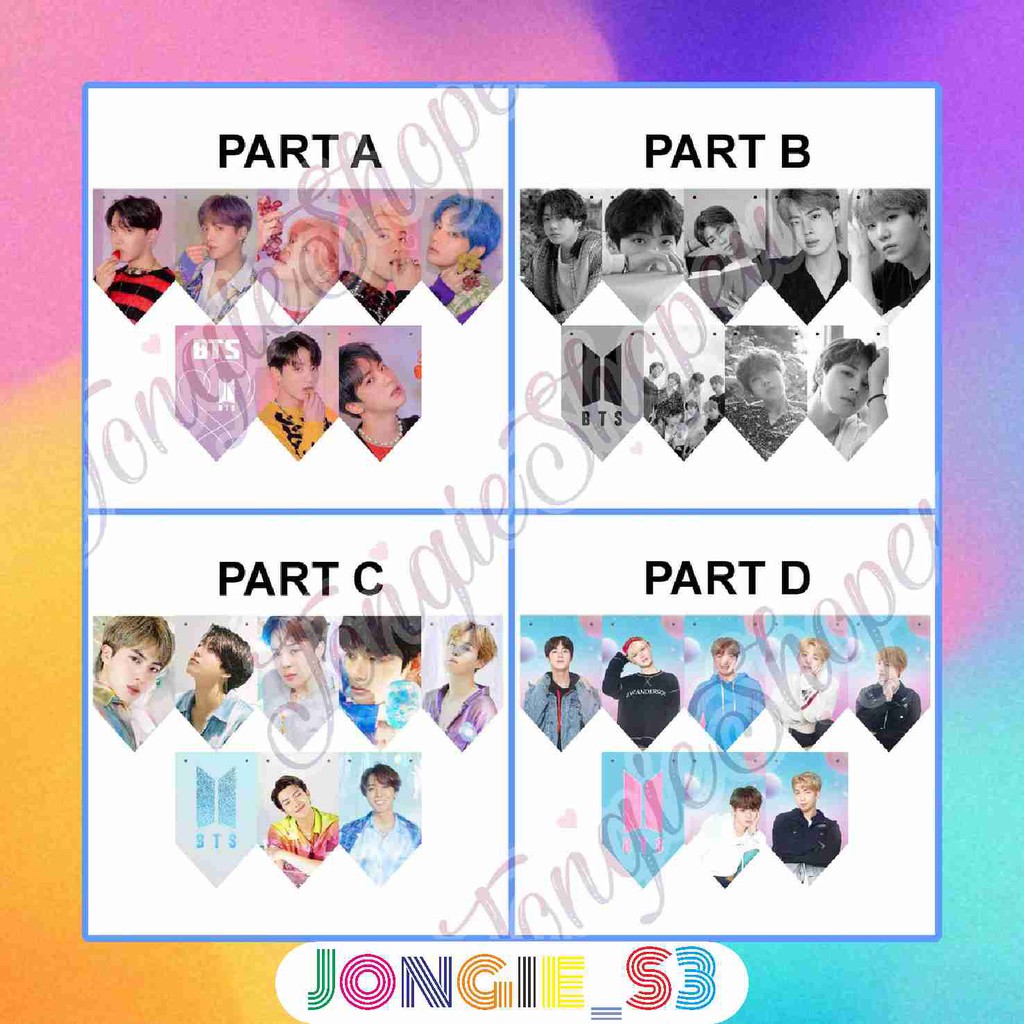 Jual BUNTING FLAG KPOP EXO BLACKPINK | Shopee Indonesia