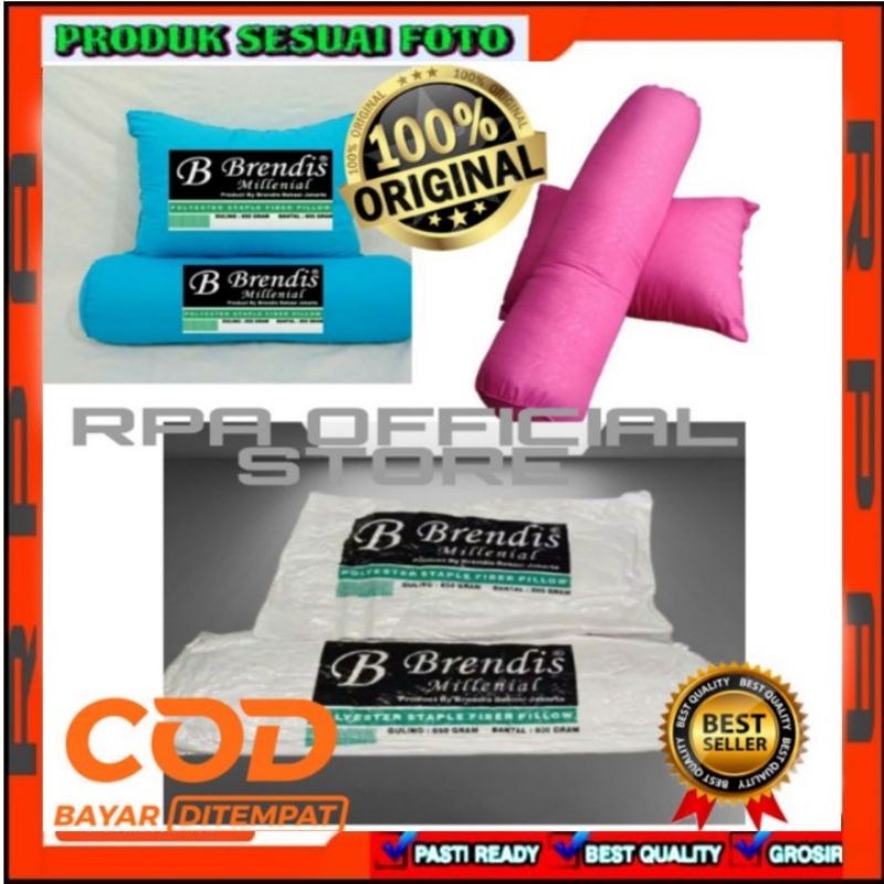 Jual [100%ORIGINAL]BANTAL HOTEL BRENDIS MILENIAL JUMBO LEMBUT EMPUK | Shopee Indonesia