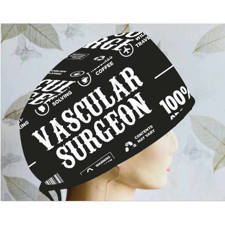 Jual Topi Medis / Scrub Hat / Surgical Cap / Topi Dokter Printing ...