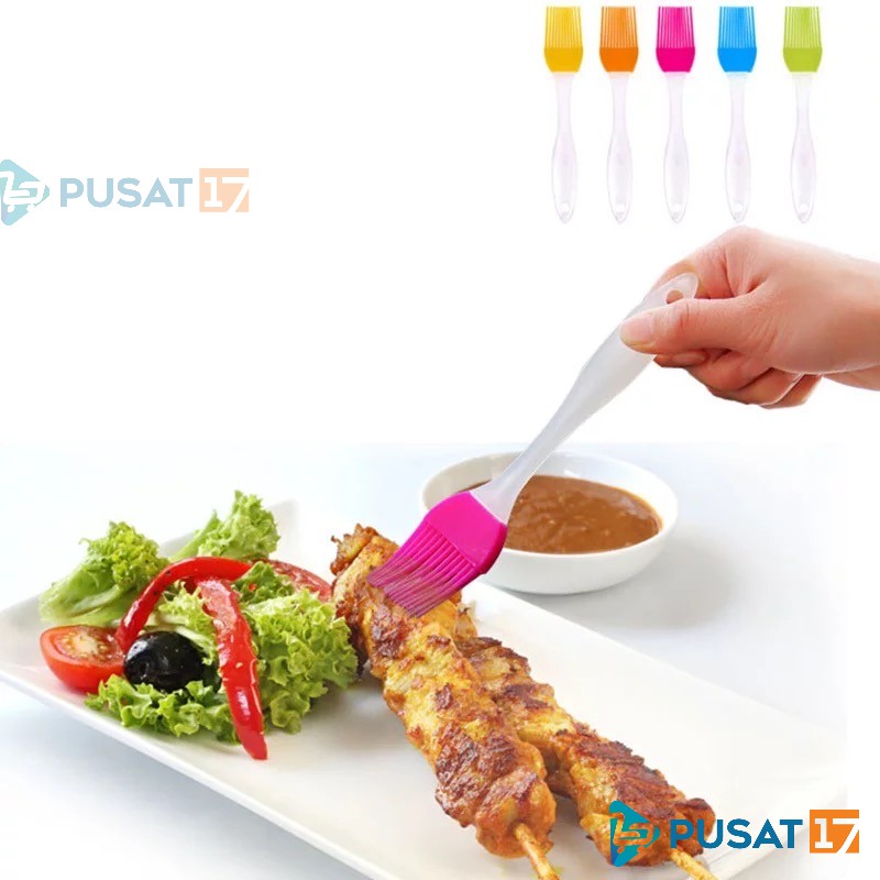 Jual KUAS OLES MINYAK SILIKON KUAS MENTEGA KUAS BBQ KUAS OLES KUE ...