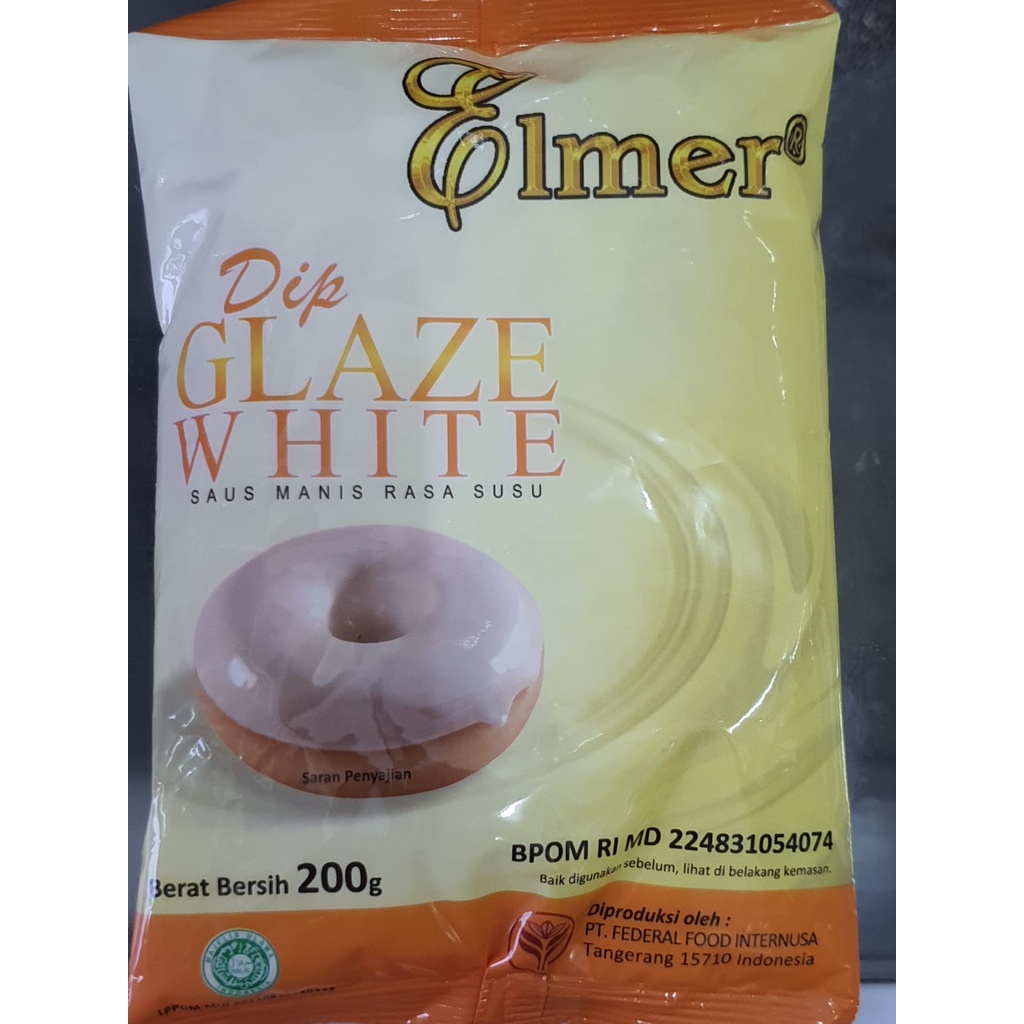 Jual Elmer White Dip Glaze 200gr | Shopee Indonesia