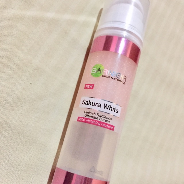 Jual Garnier Sakura White (Pinkish Radiance Ultimate Serum) Indonesia ... Jual Garnier Sakura White (Pinkish Radiance Ultimate Serum) Indonesia ...