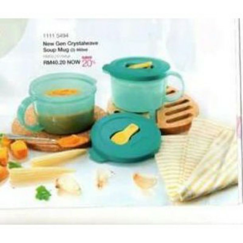 Jual Crystalwave soup mug Tupperware (1 pcs) | Shopee Indonesia