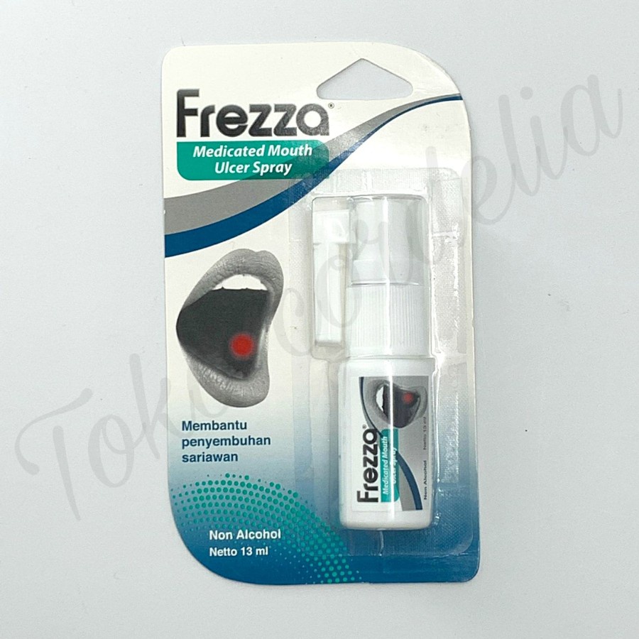 Jual Frezza Medicated Mouth Ulcer Spray 13 ml - Obat Sariawan | Shopee ...
