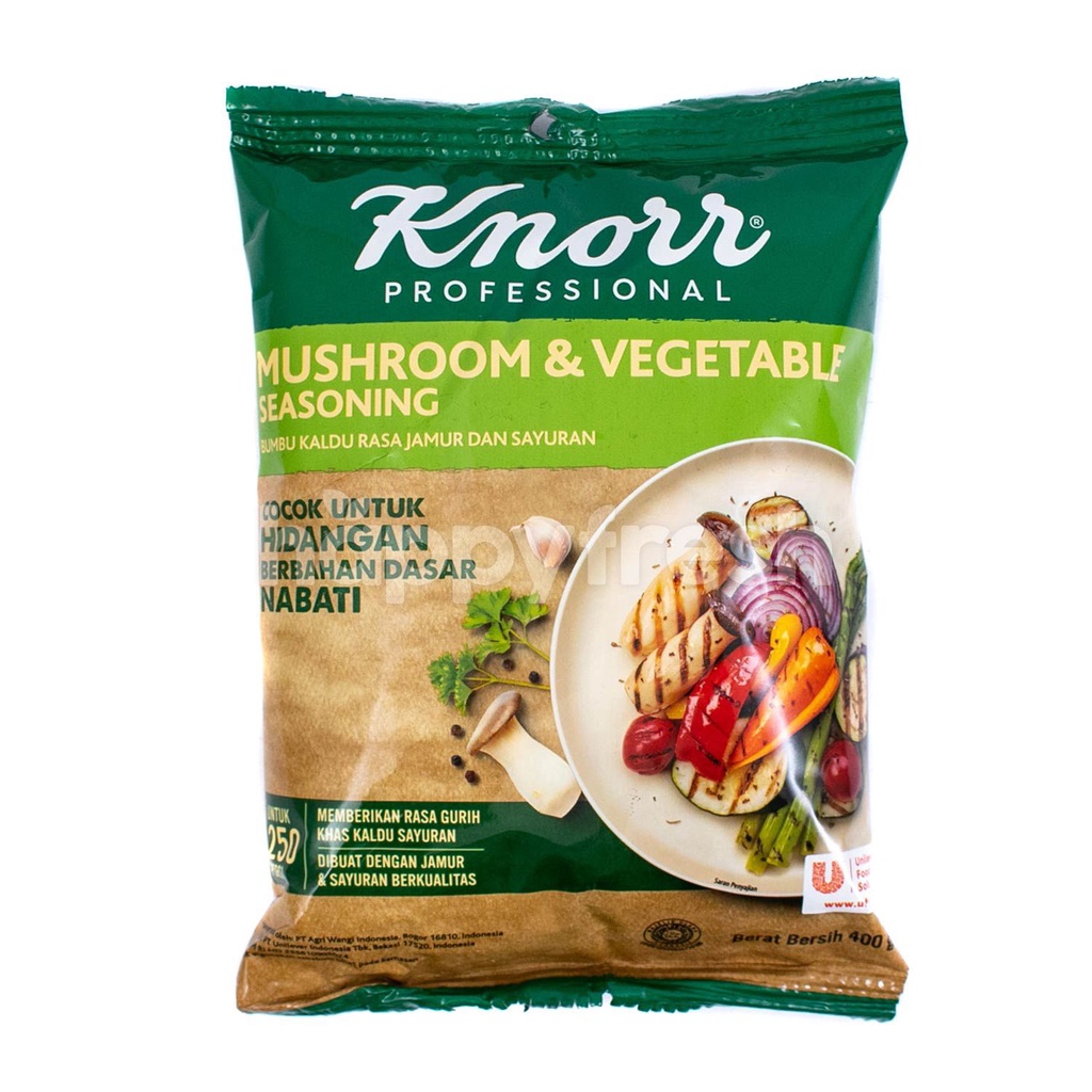 Jual Knorr Mushroom & Vegetable Seasoning Kaldu Jamur 400 g | Shopee ...