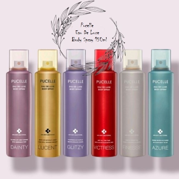 Jual Pucelle Eau De Luxe Body Spray - 150ml | Shopee Indonesia
