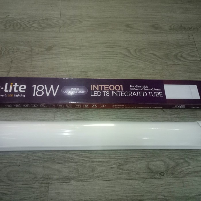 Jual Inlite INTE001 - 18 watt - Lampu T8 Integrated 18W In Lite ...