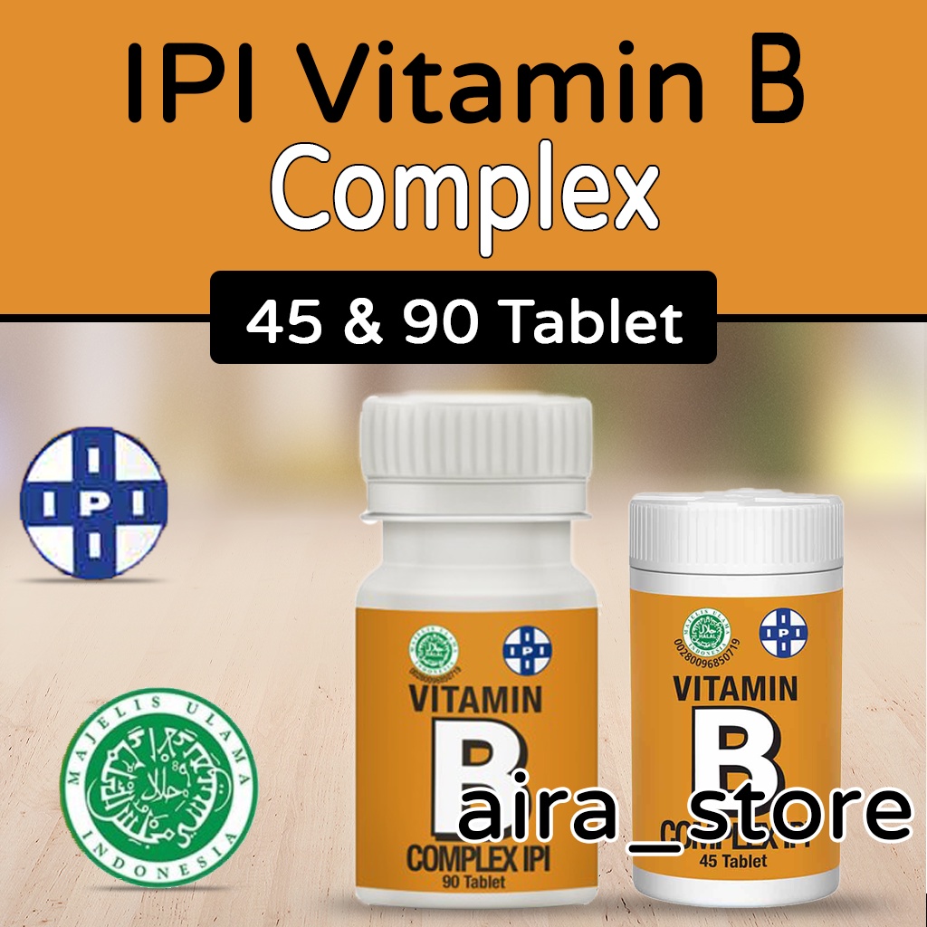 Jual Ipi Vitamin B Complex | Shopee Indonesia Jual Ipi Vitamin B Complex | Shopee Indonesia