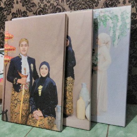 Jual Cetak Foto Bingkai Super BESAR 18R 60 x 40 Spanram Semi Kanvas ...