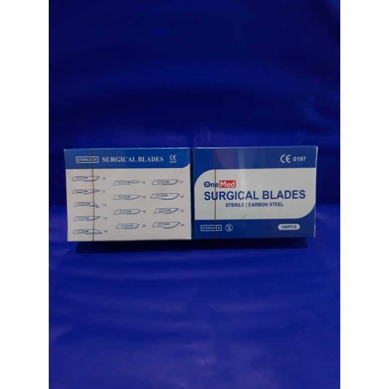 Jual Pisau Bedah/Surgical Blades/Bist Mess Sterile Onemed Ecer | Shopee ...