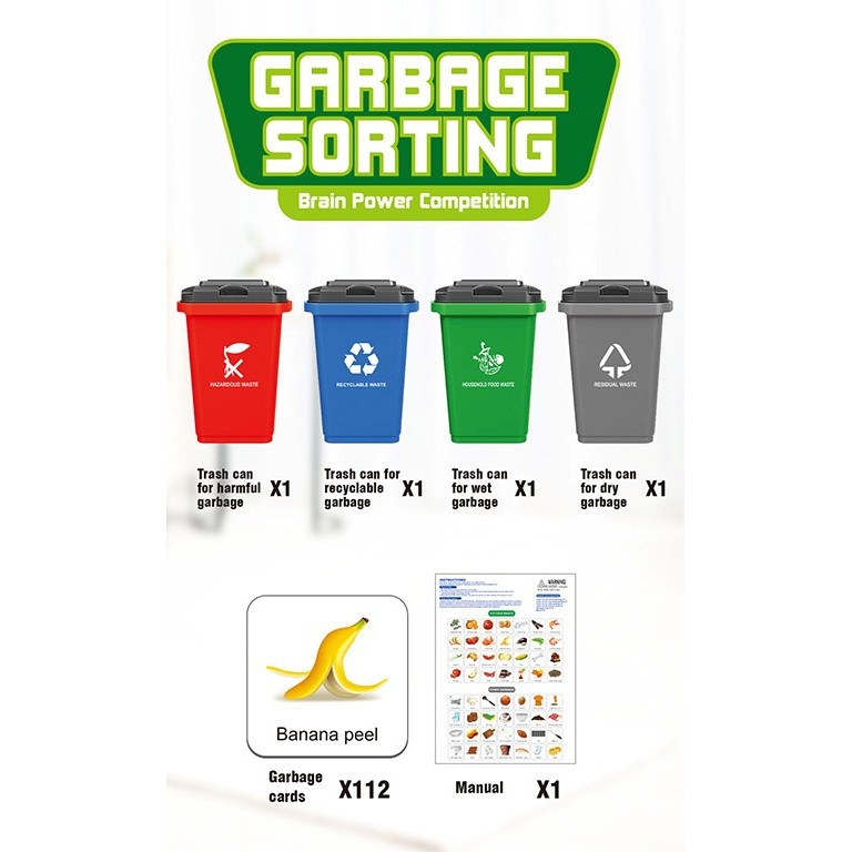 Jual Garbage Sorting-Menyortir sampah | Shopee Indonesia