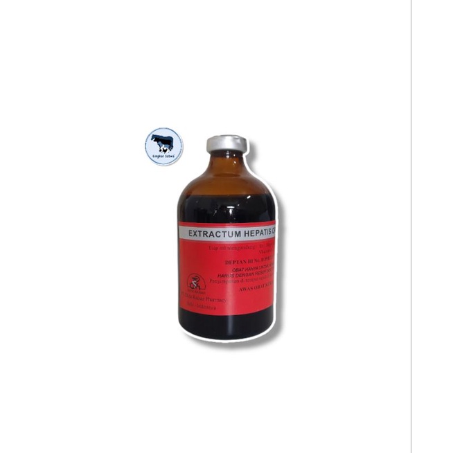 Jual Extractum Hepatis Crudum 100 ml / Penambah Darah Hewan / Vitamin ...