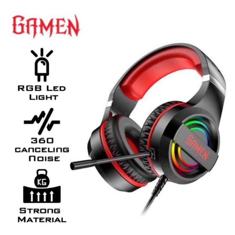 Jual Gamen GH1100 Pro RGB Headset Gaming | Shopee Indonesia Jual Gamen GH1100 Pro RGB Headset Gaming | Shopee Indonesia