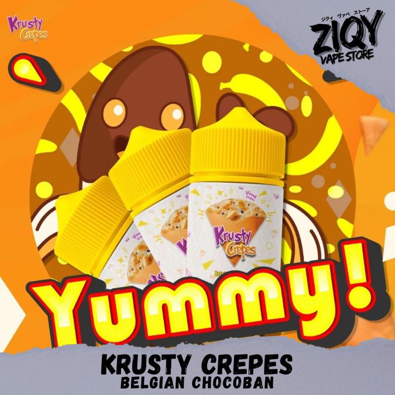 Jual krusty crepes v4 belgian chocoban | Shopee Indonesia