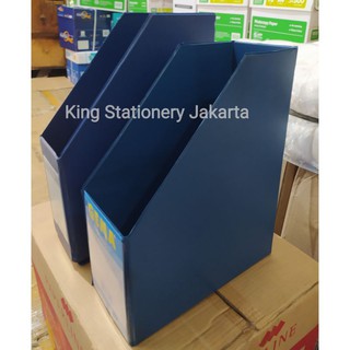 Jual [PCS] Filing / Tempat Majalah / Tempat Buku / Box File Bantex Biru ...