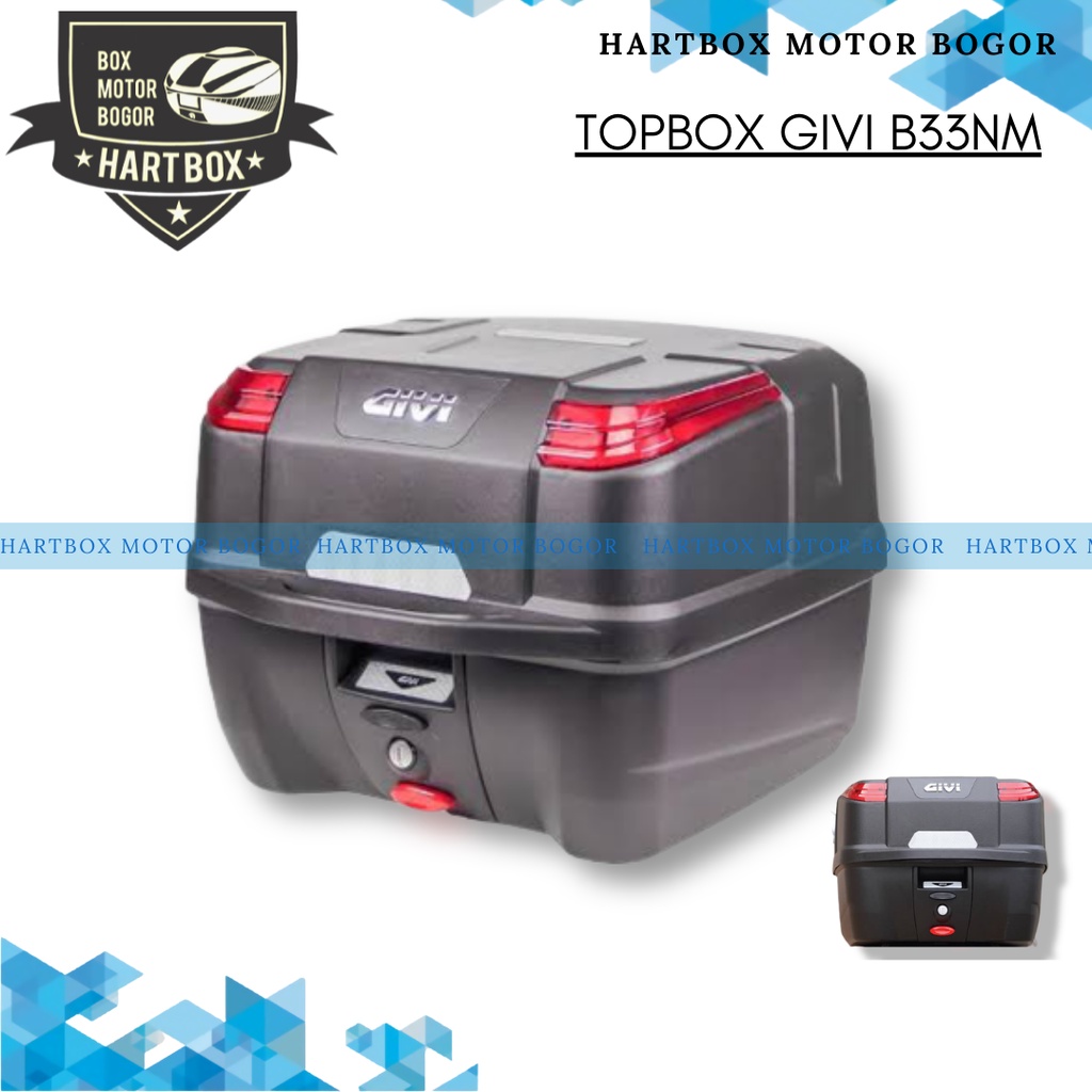 Jual TopBox Givi B33NM | Box Motor Givi Terbaru 2022 Givi B33 Box Motor Touring | Benelli XSR ...
