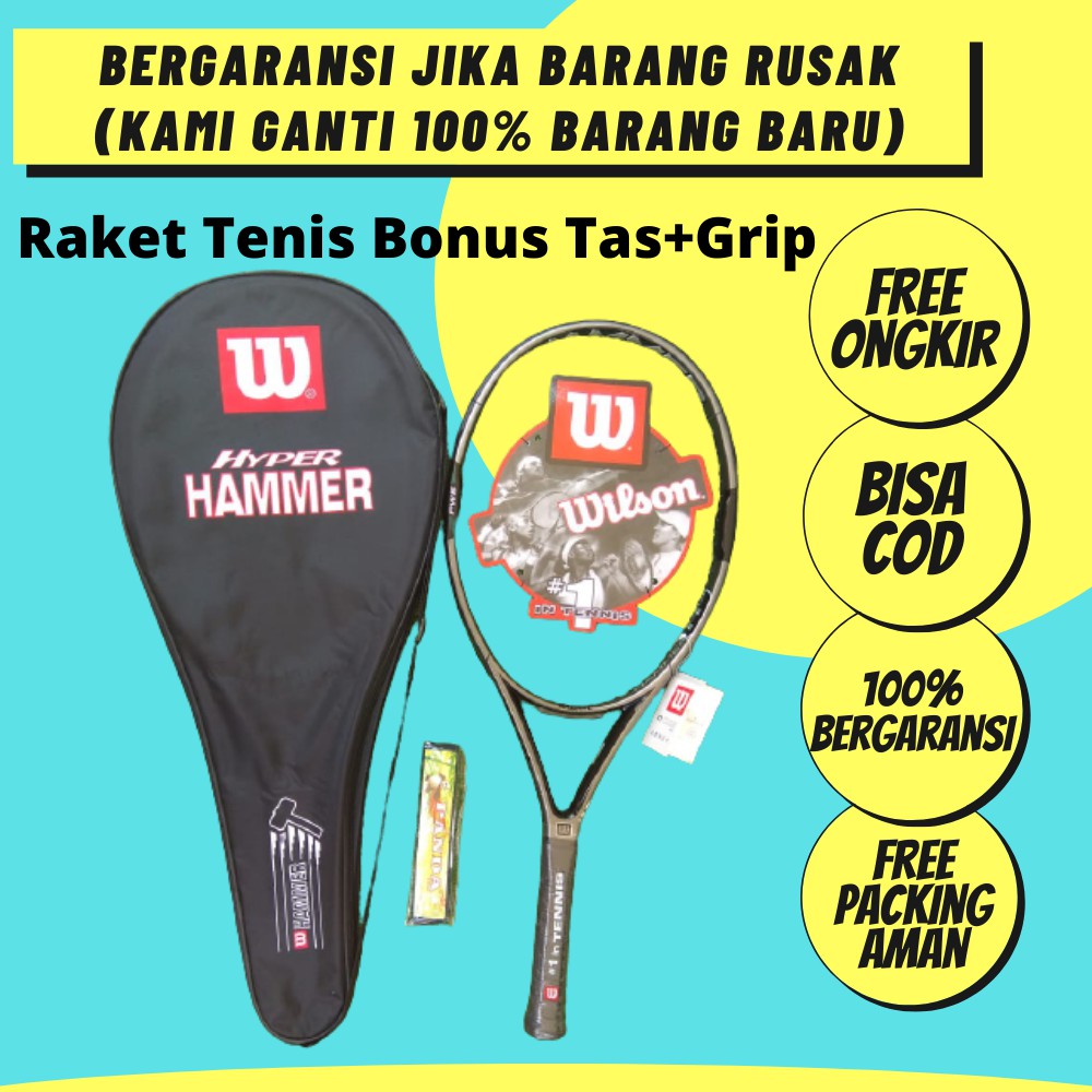 Raket Tenis Raket Tennis Import Carbon Bonus Tas dan Grip | Shopee ...