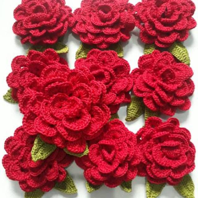 29+ Contoh Bunga Rajutan Terbaik - Informasi Seputar Tanaman Hias