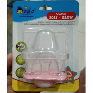 Jual Empeng glow in the dark Dodo / soother S051 glow Dodo /dot gepeng ...