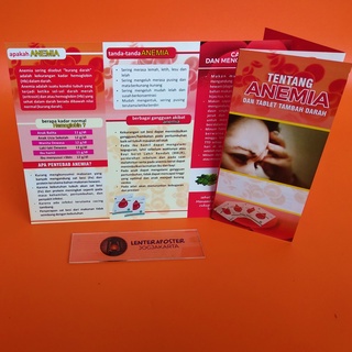 Jual Leaflet / Brosur Kesehatan - Tentang Anemia dan Tablet Penambah ...