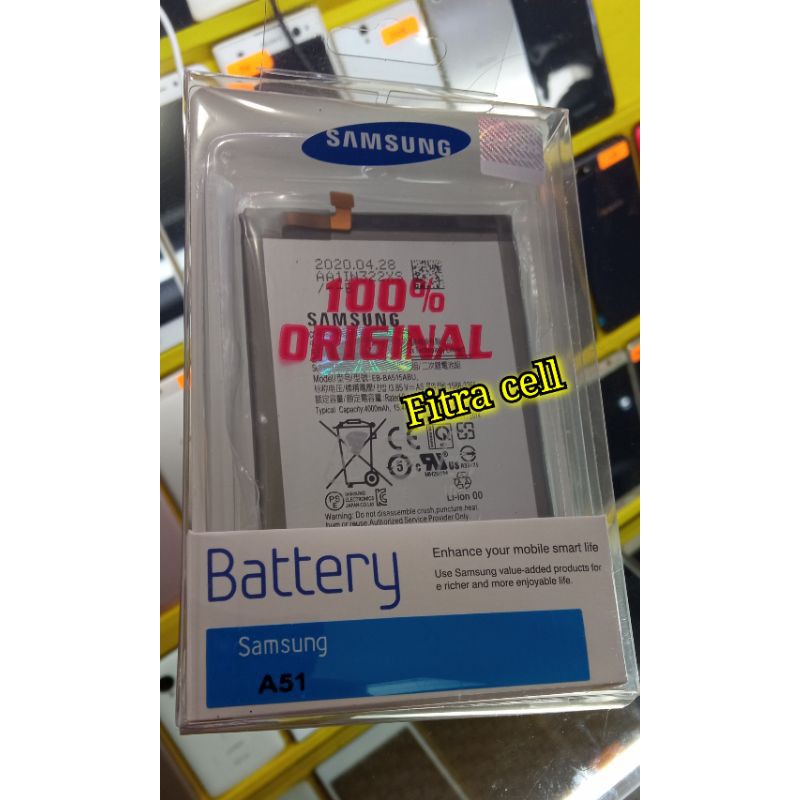 Jual Battery Batre Batrei Baterai Samsung A51 A515 A515F Original | Shopee Indonesia