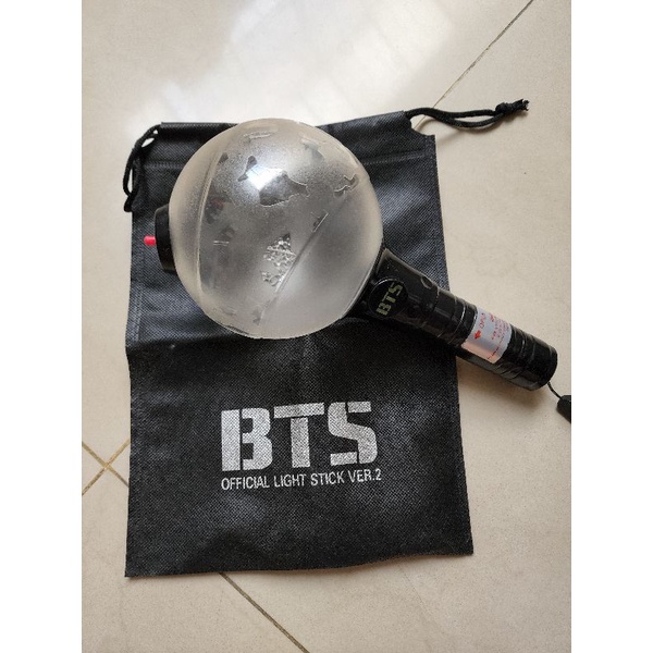 Jual Official Army Bomb BTS Lightstick ver 2 preloved Indonesia|Shopee ...