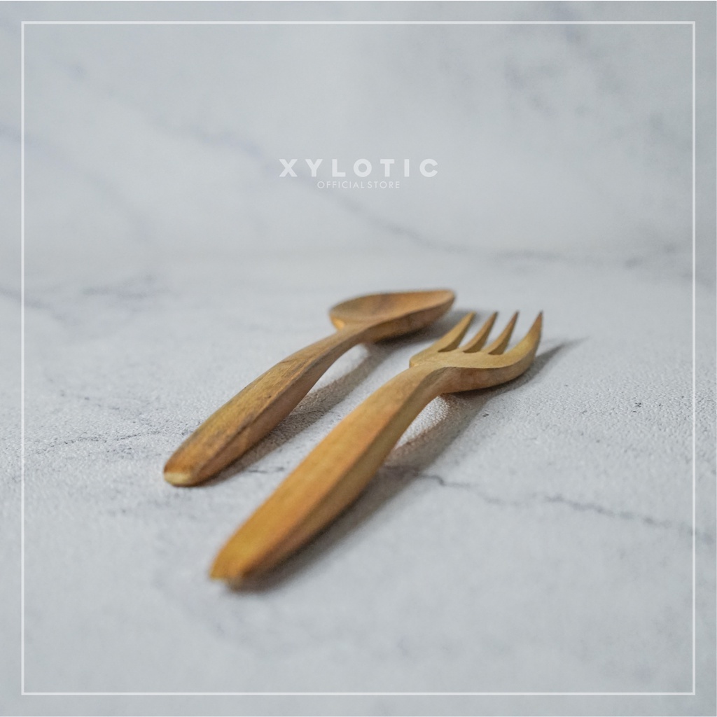 Jual Sendok Kayu / sendok aesthetic / properti foto produk / sendok ...